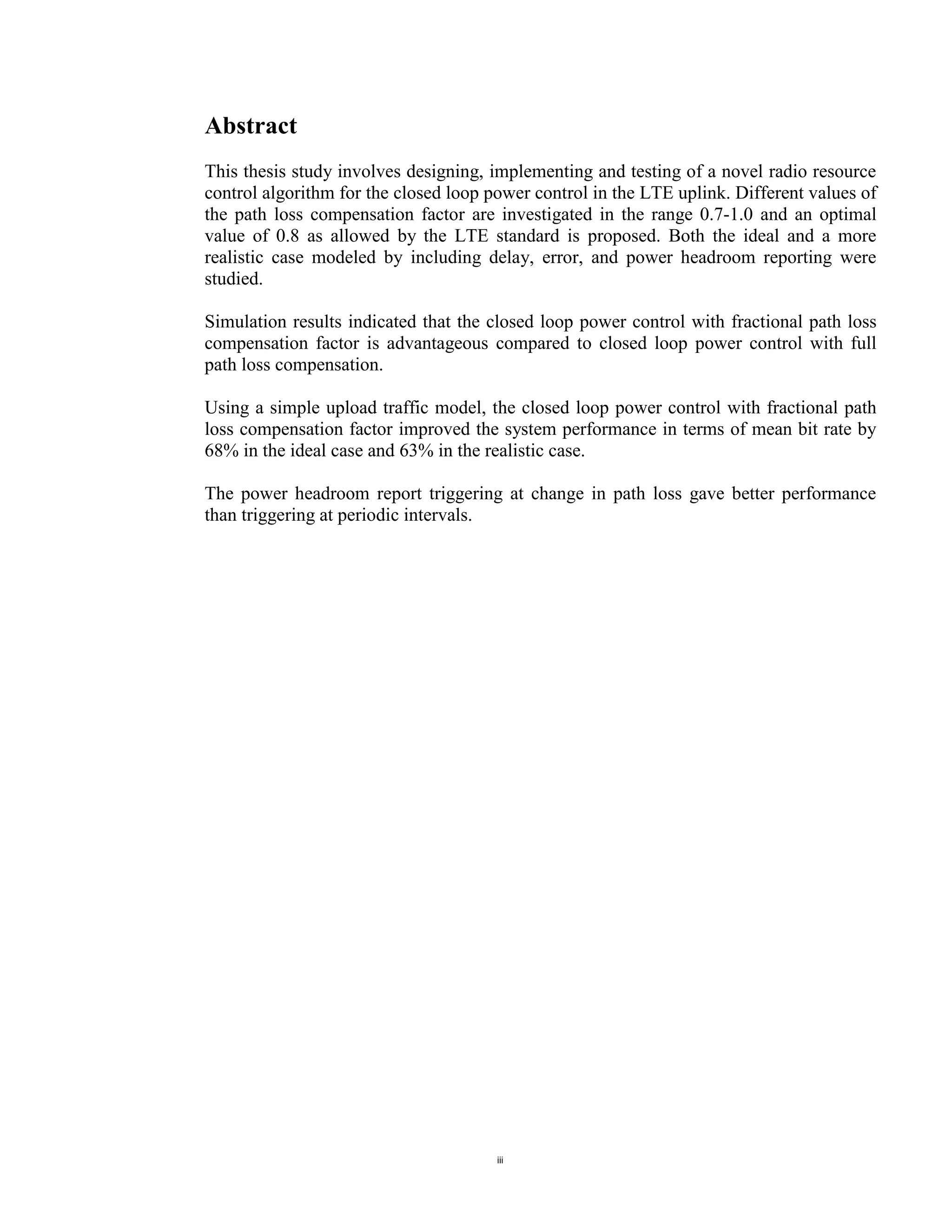 Closed loop power control for lte uplink | PDF