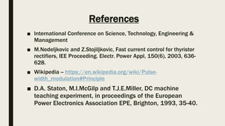 Closed loop speed control | PPTX