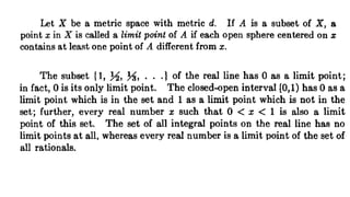 Closed sets in metric spaces | PPT