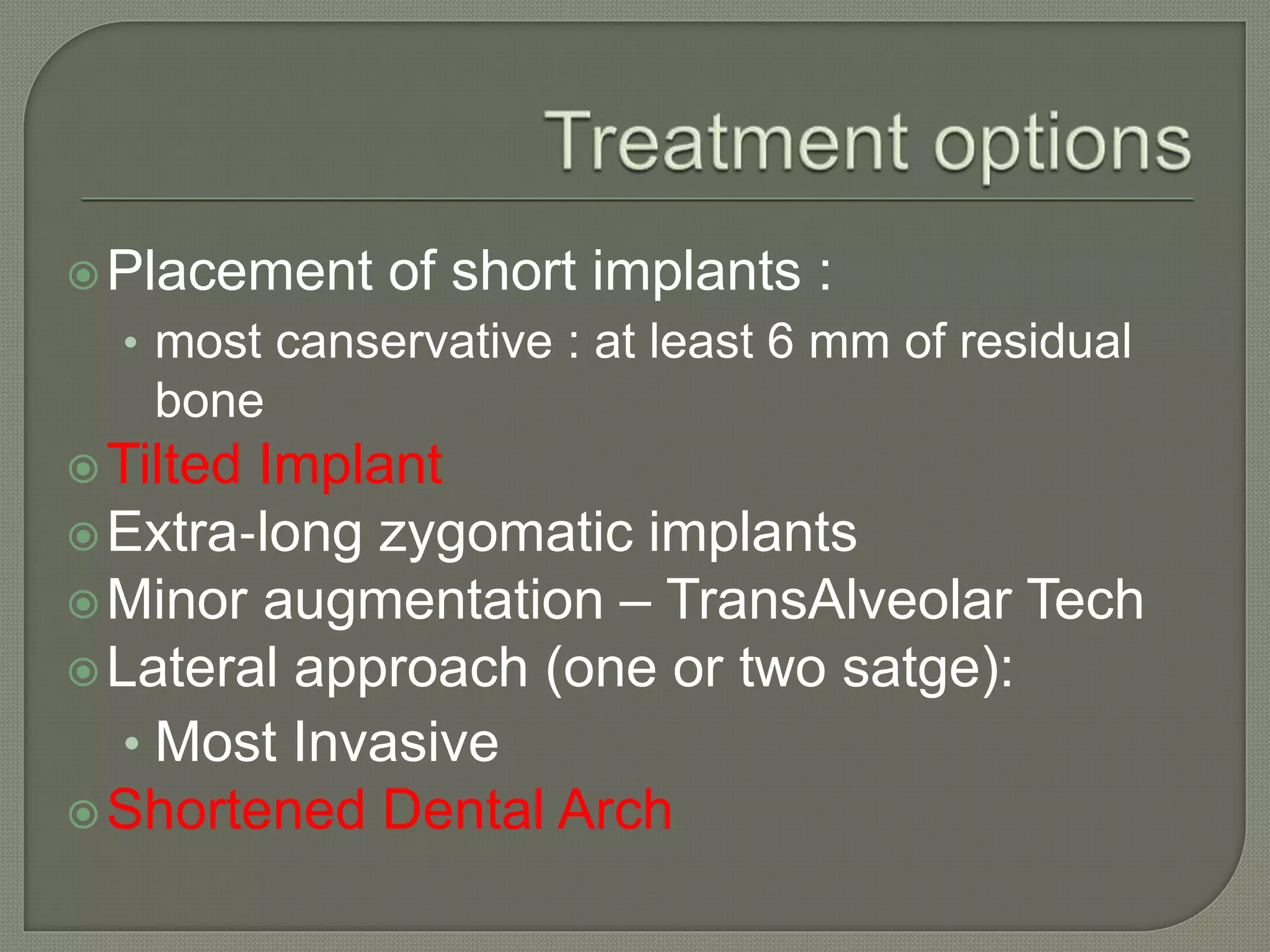 Closed Sinus Lift Surgery | PPTX