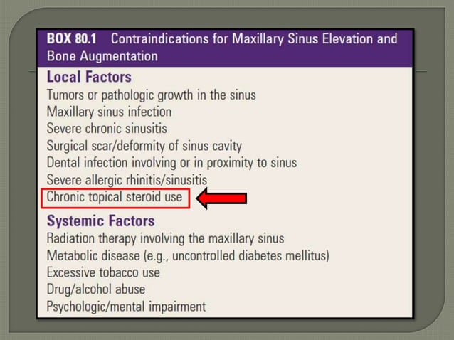 Closed Sinus Lift Surgery | PPTX