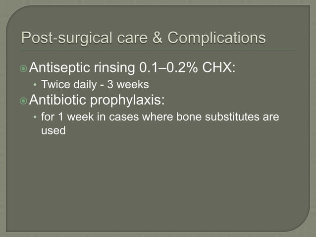 Closed Sinus Lift Surgery | PPTX