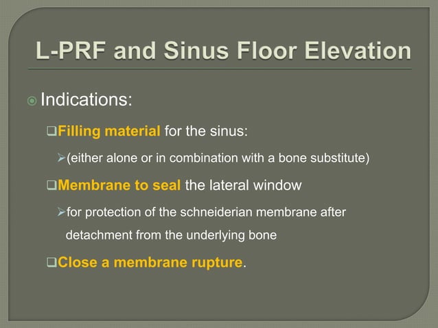 Closed Sinus Lift Surgery | PPTX