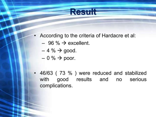Closed vs. open reduction in lateral condylar fractures of humerus in ...