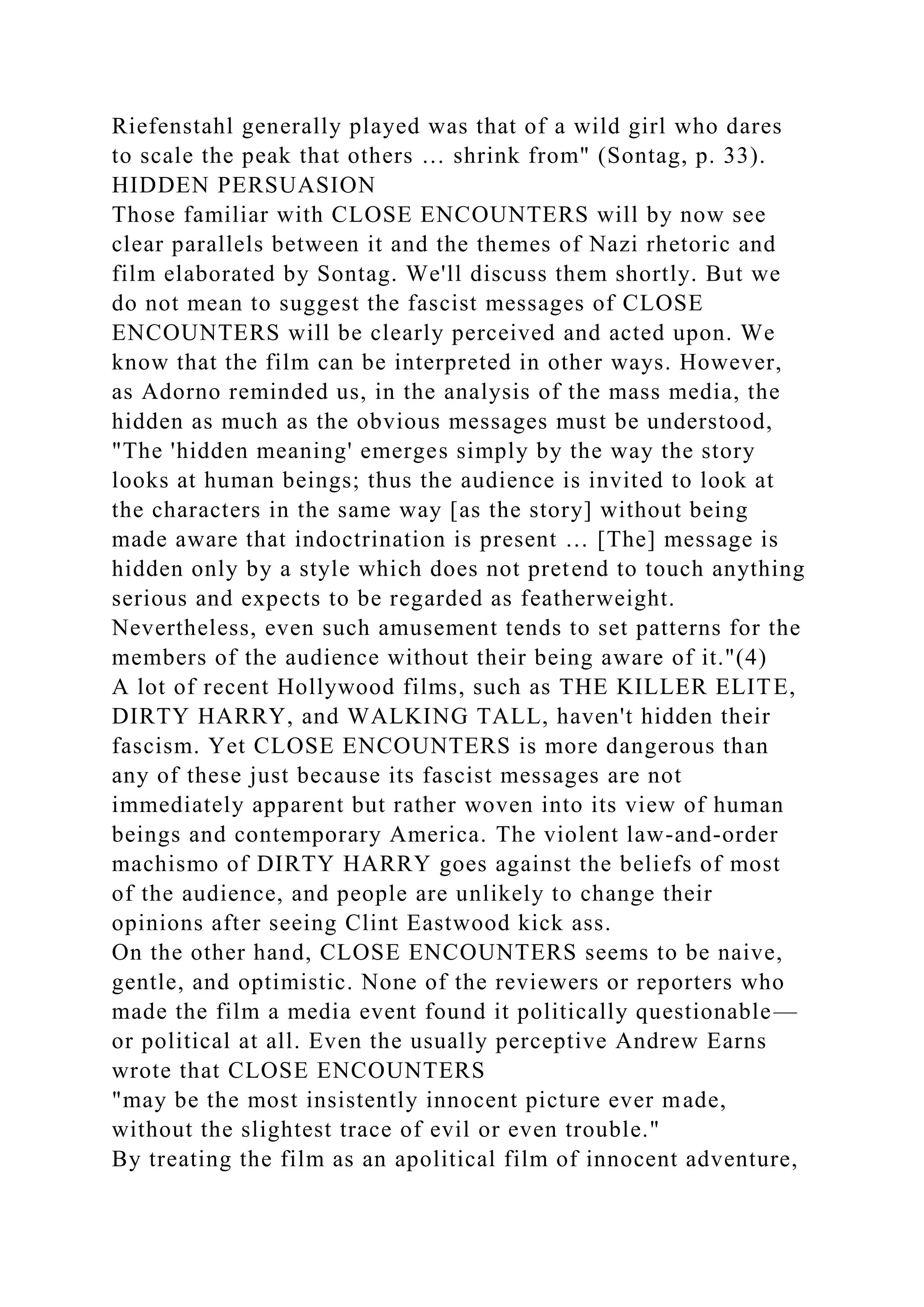 Close Encounters of the Third KindClose encounters with the Th.docx