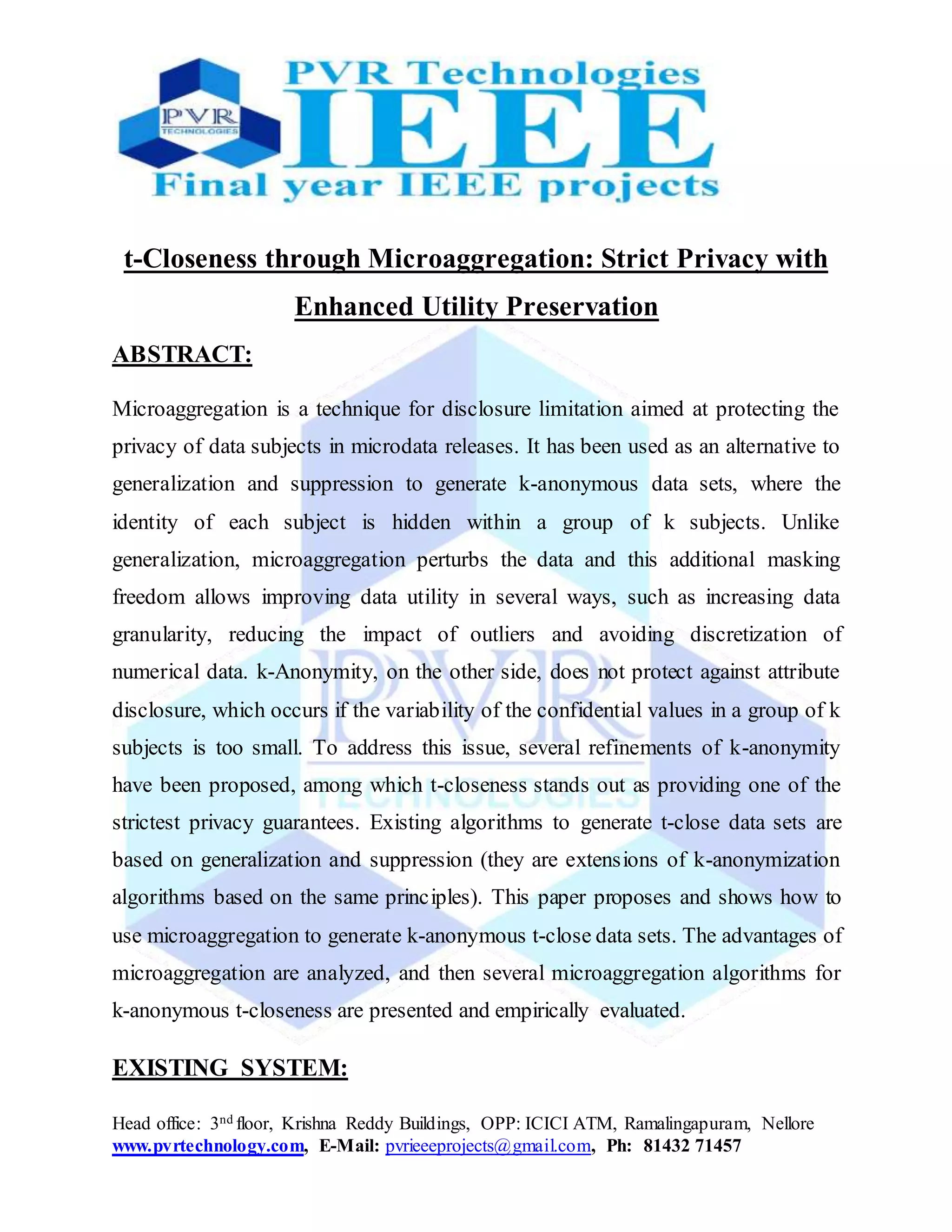 Closeness through-microaggregation-strict-privacy-with-enhanced-utility-preservation | DOCX