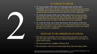 CLOSENESS TO ALLAH AND BELIEF ON FARAIZ IN ISLAM | PPT