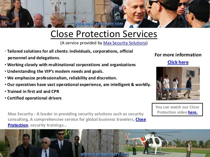Close protection