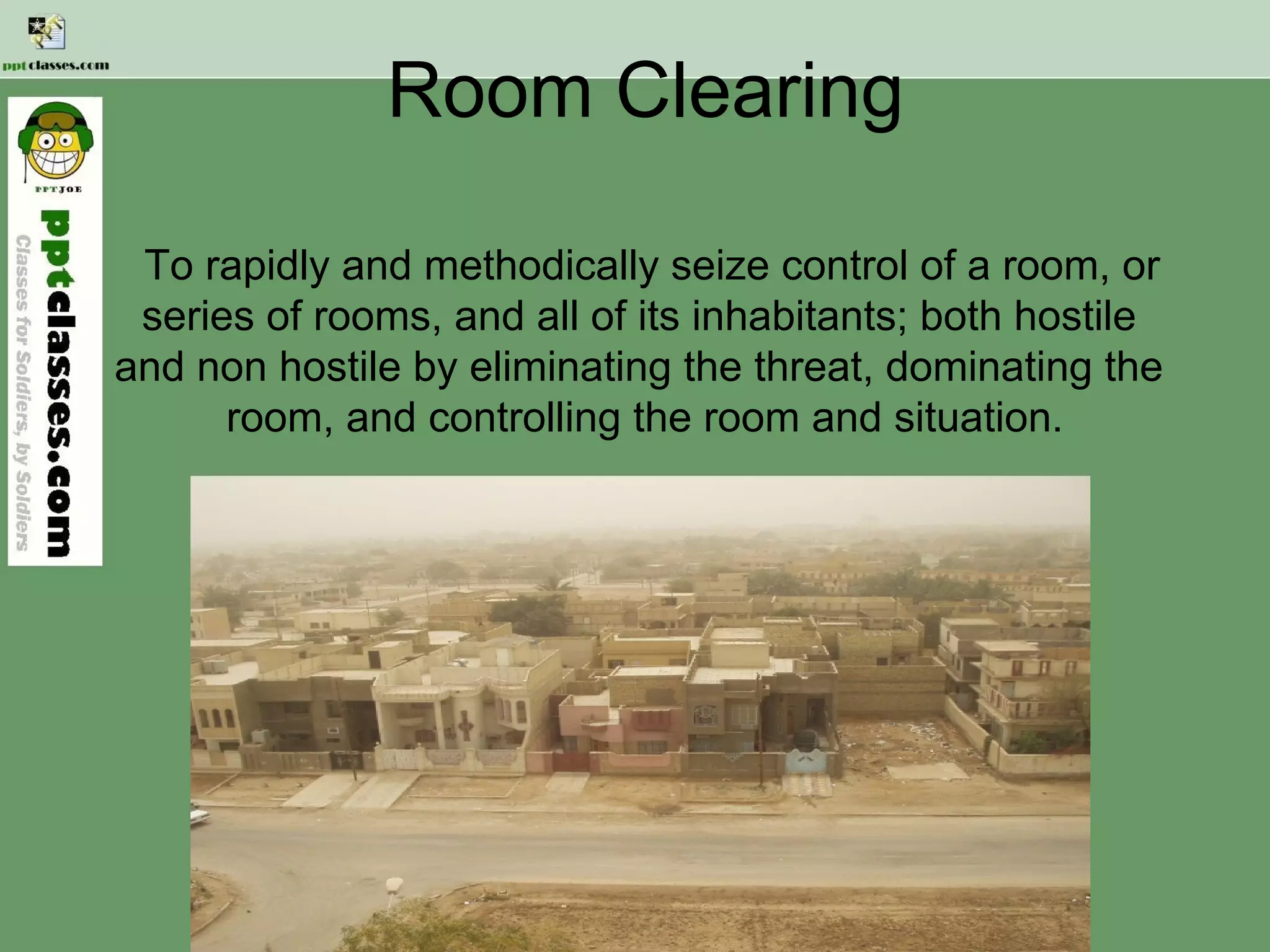 Close quarters battle (cqb ).ppt