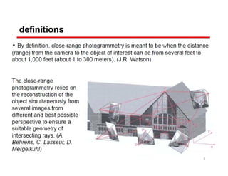 Close range photogrammetry avinash | PPT