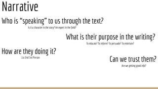 Close reading | PPTX