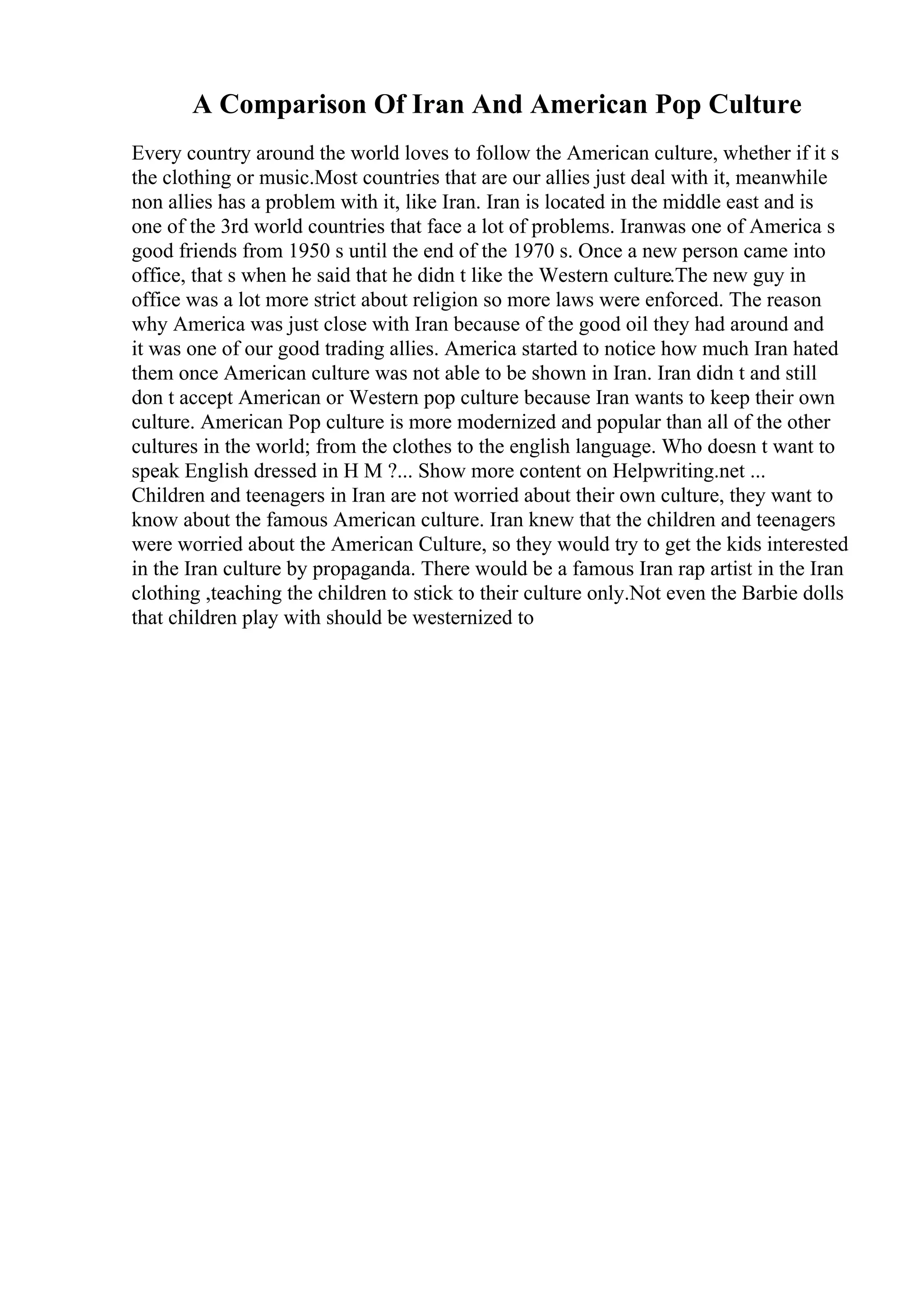 Close Reading Essay Examples | PDF