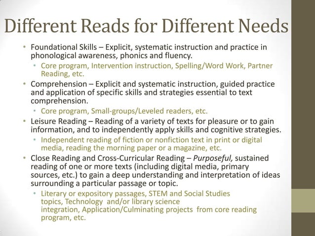 Close reading in the elementary grades | PPTX | Educational Assessment | Education