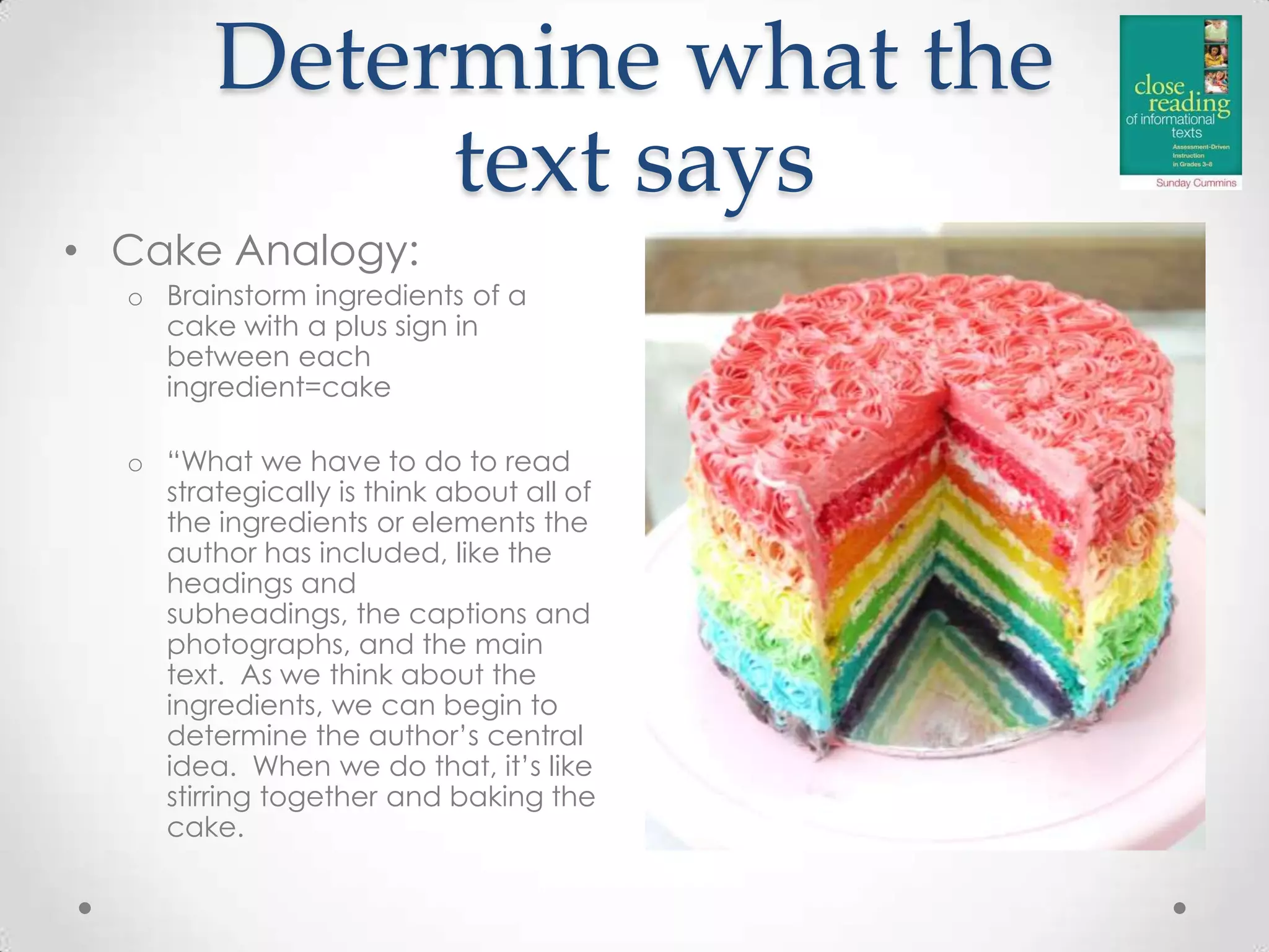 Close reading | PPTX