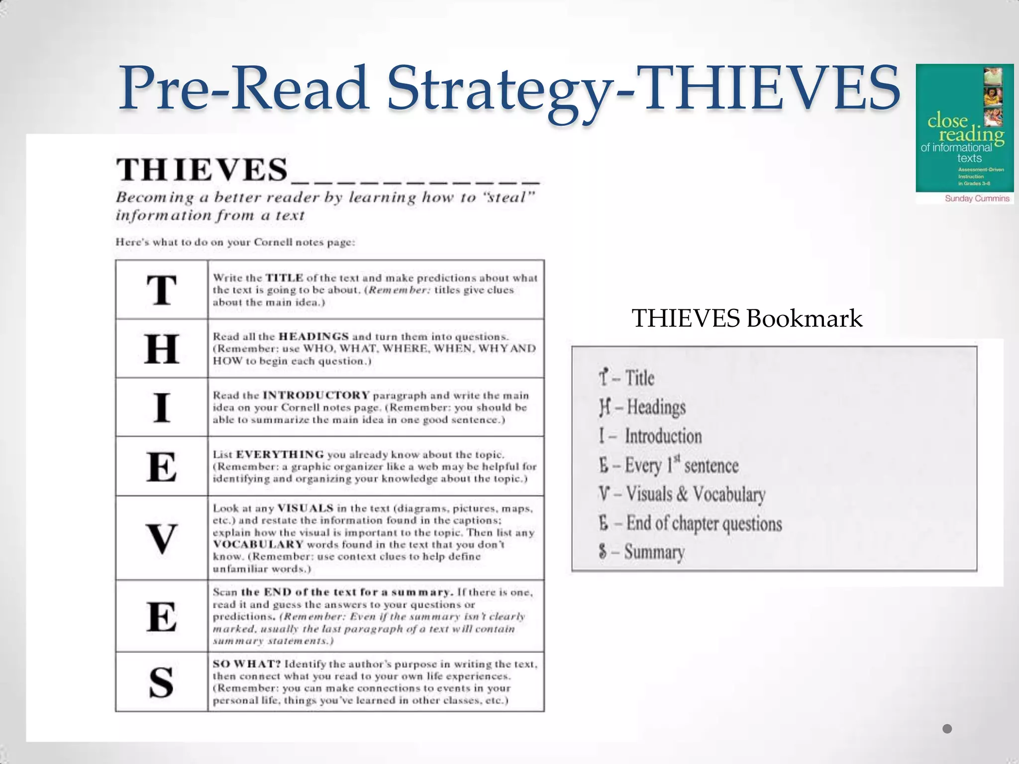 Close reading | PPTX