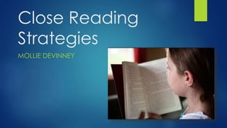 Close Reading Strategies | PPTX