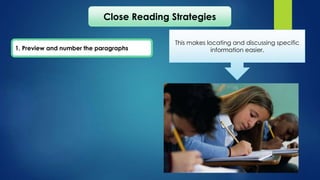 Close Reading Strategies | PPTX
