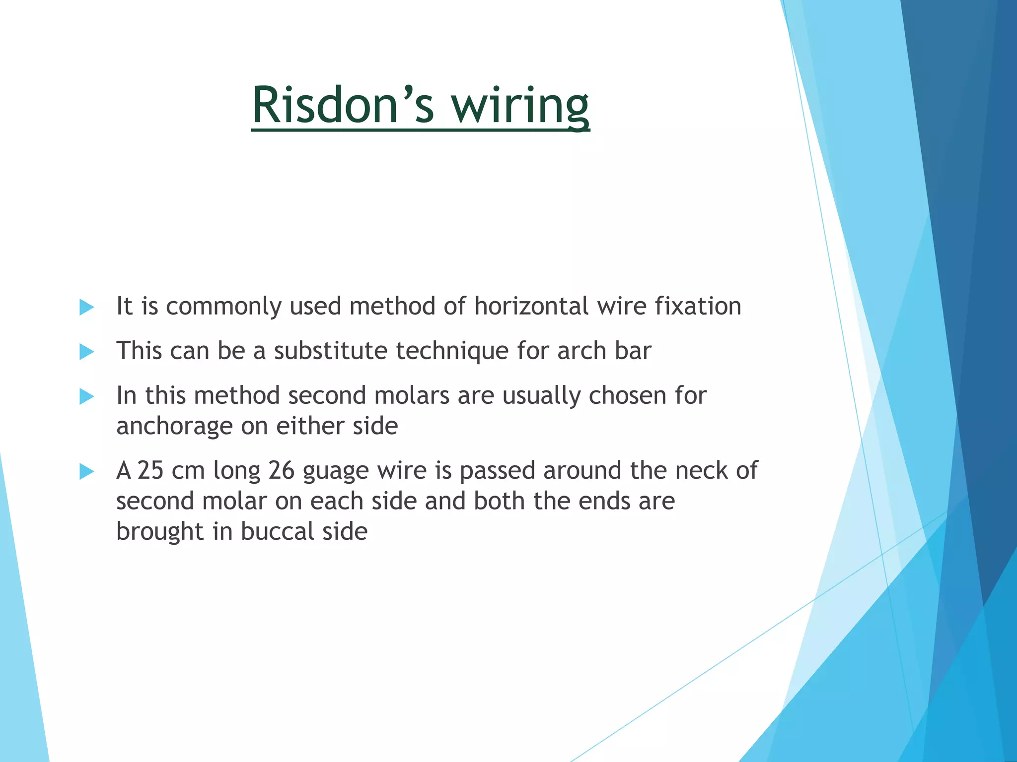 Closed Reduction in Mandibular Fractures | PPTX