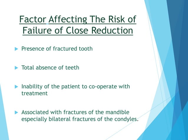 Closed Reduction in Mandibular Fractures | PPTX | Dental Health ...