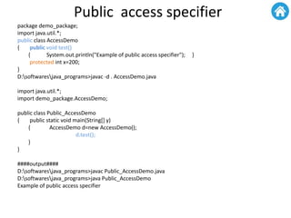 Closer look at classes | PPTX | Programming Languages | Computing