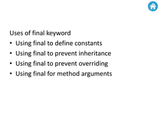 Closer look at classes | PPTX | Programming Languages | Computing