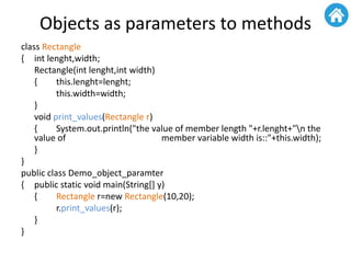 Closer look at classes | PPTX
