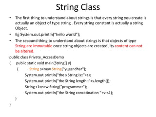 Closer look at classes | PPTX | Programming Languages | Computing