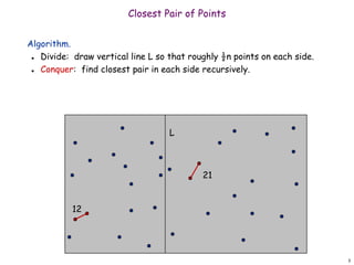 ClosestPair_Kleinberg_and_Tardos.pptx_enjoy | PPT | Computing | Technology & Computing