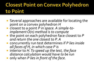 Closest point on OBB to point by j3j3bu5t3r5 | PPT