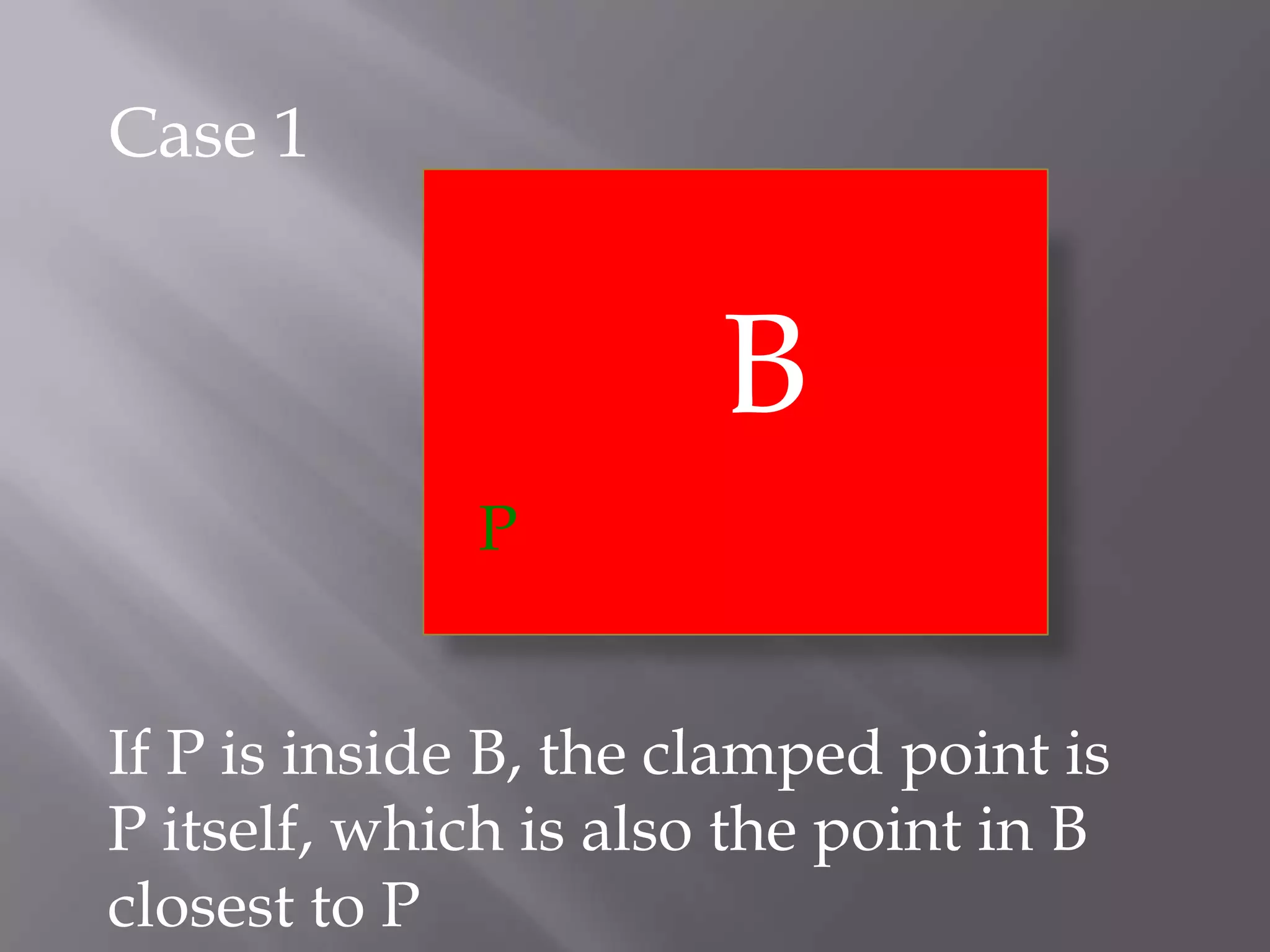 Closest point to aabb | PPT