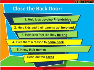 Close the back door | PPTX