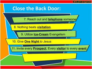 Close the back door | PPTX