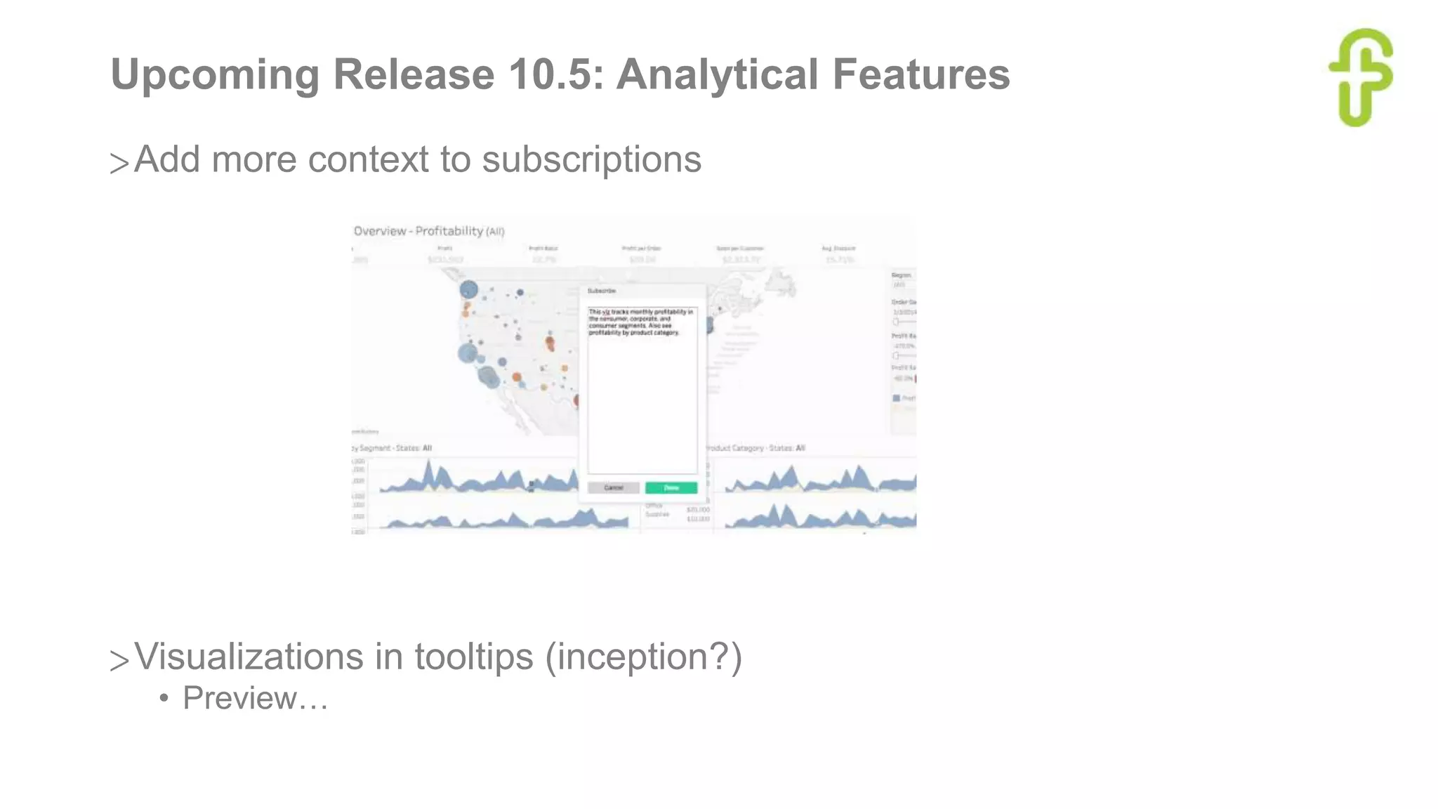 Close up tableau roadmap | PPT