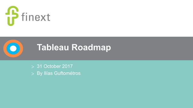 Close up tableau roadmap | PPT