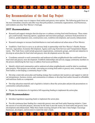 Closing New Mexico’s Food Gap | PDF