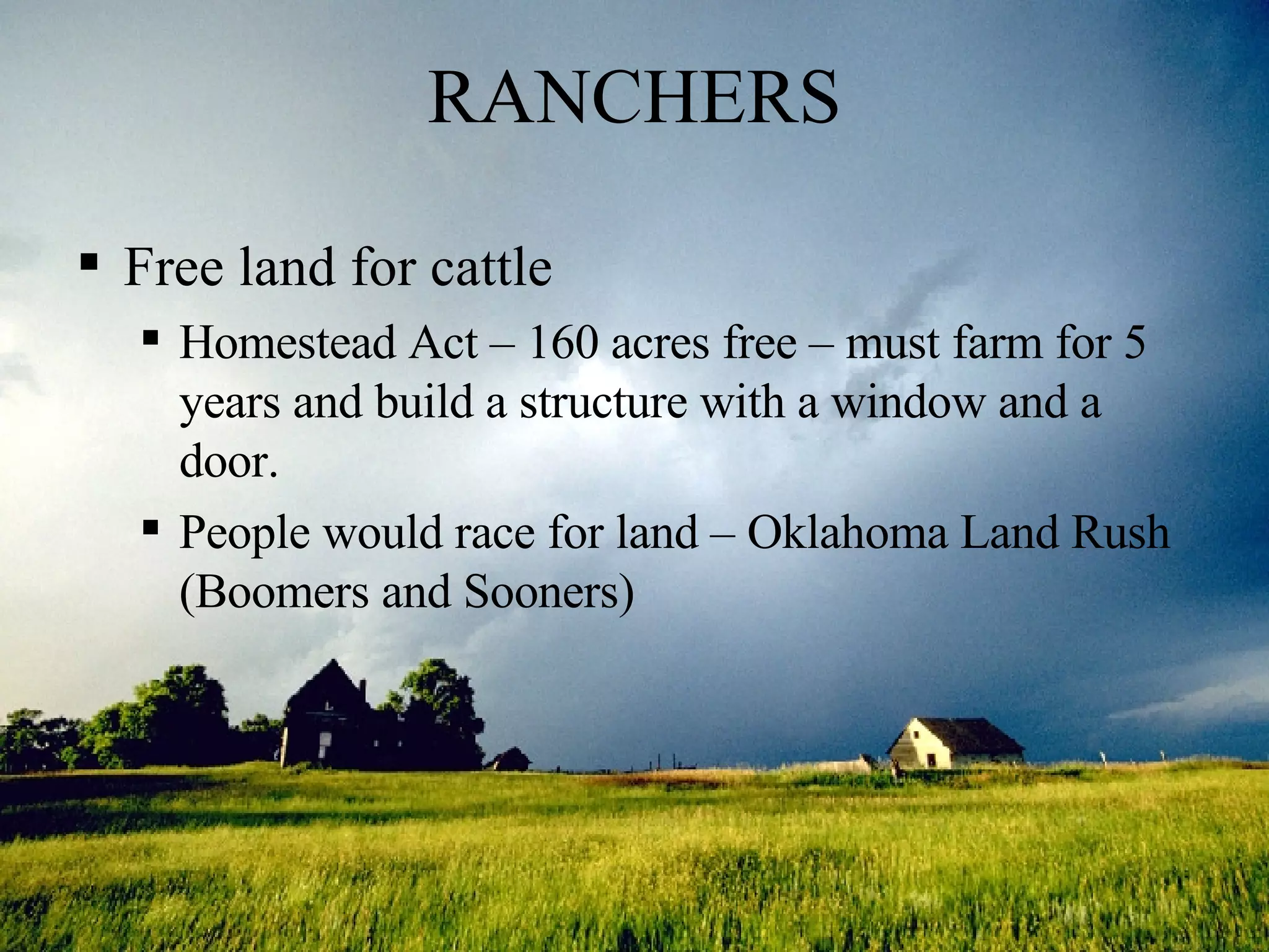 Closing The Western Frontier | PPT