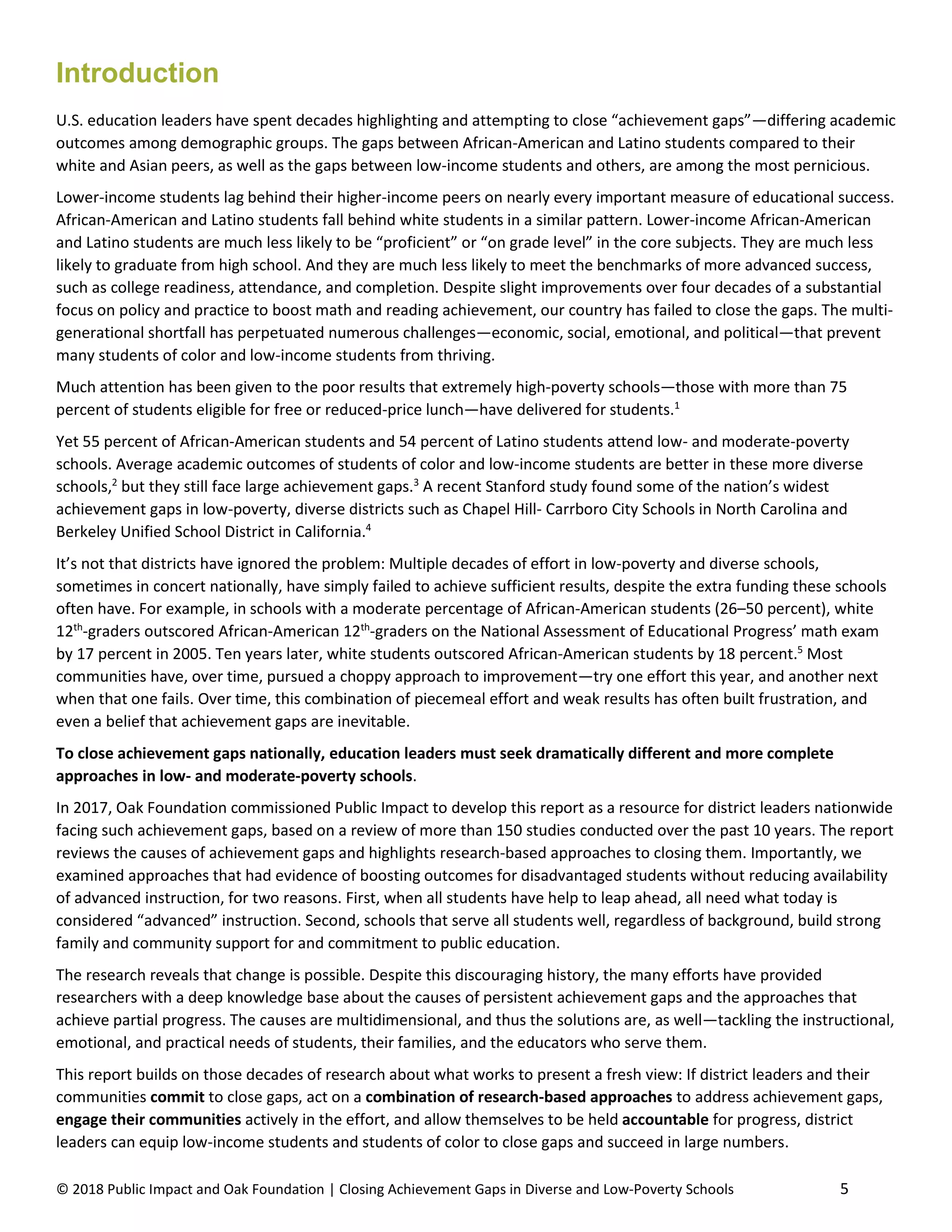 Closing achievement gaps_in_diverse_and_low-poverty_schools | PDF