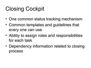Closing Cockpit Ver6 | PPT