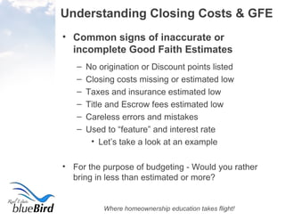A Guide To Closing Costs & GFE | PPT