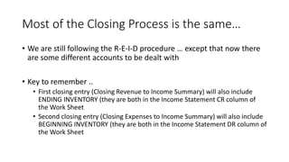 Closing Entries for Merchandising Businesses | PPTX
