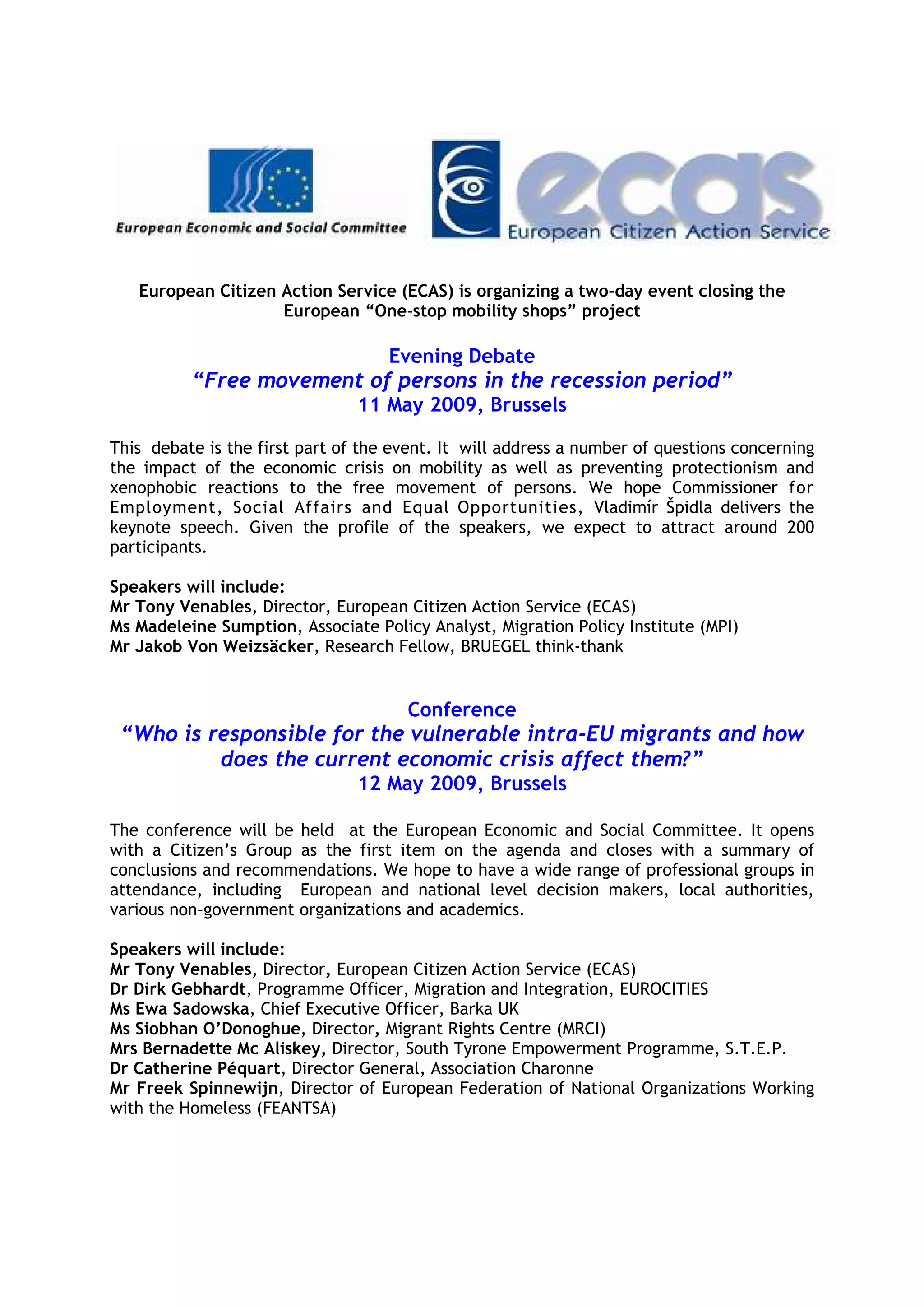 Closing Event Ecas | PDF | Business Expos & Conferences | Events