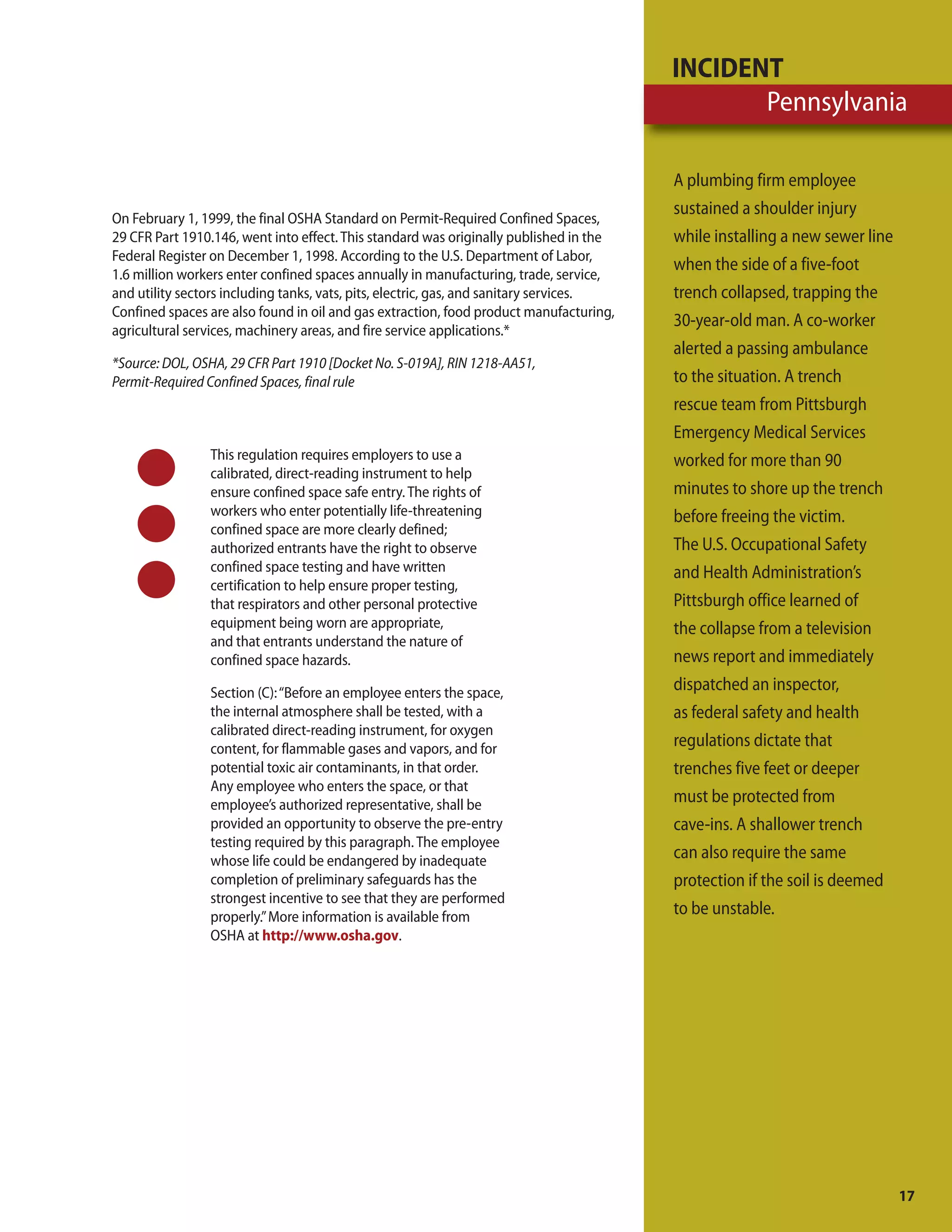 Closing In On Confined Spaces | PDF