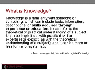 Closing the Knowledge Gap | PPTX