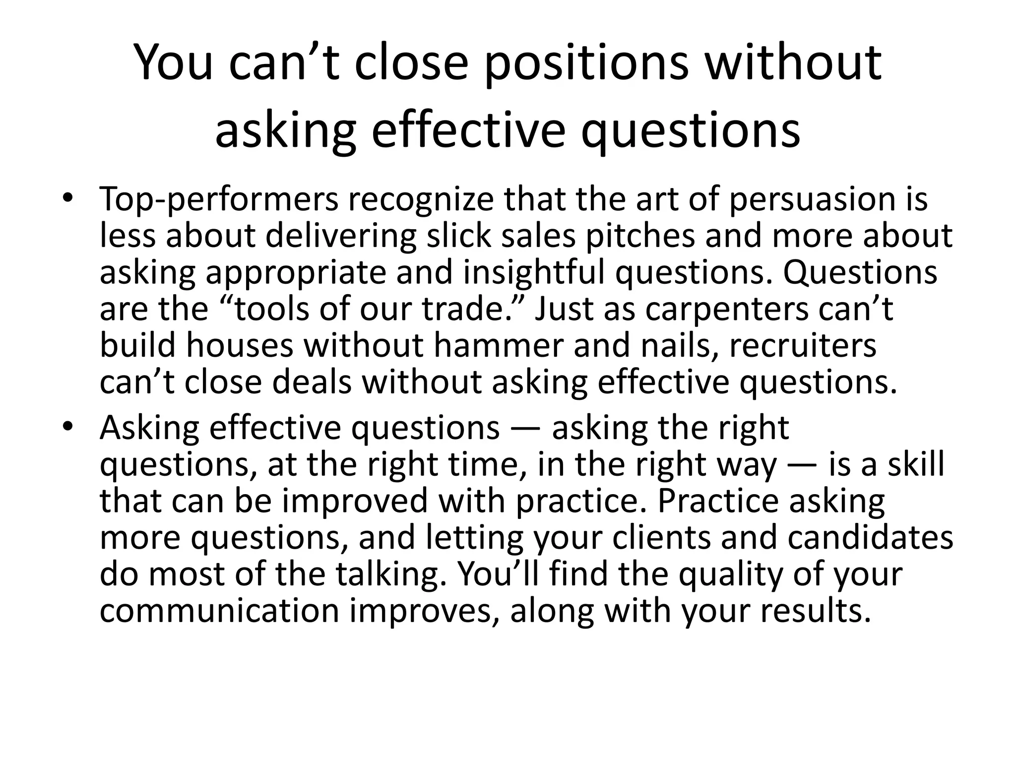 Closing more positions | PPT