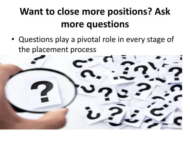 Closing more positions | PPTX