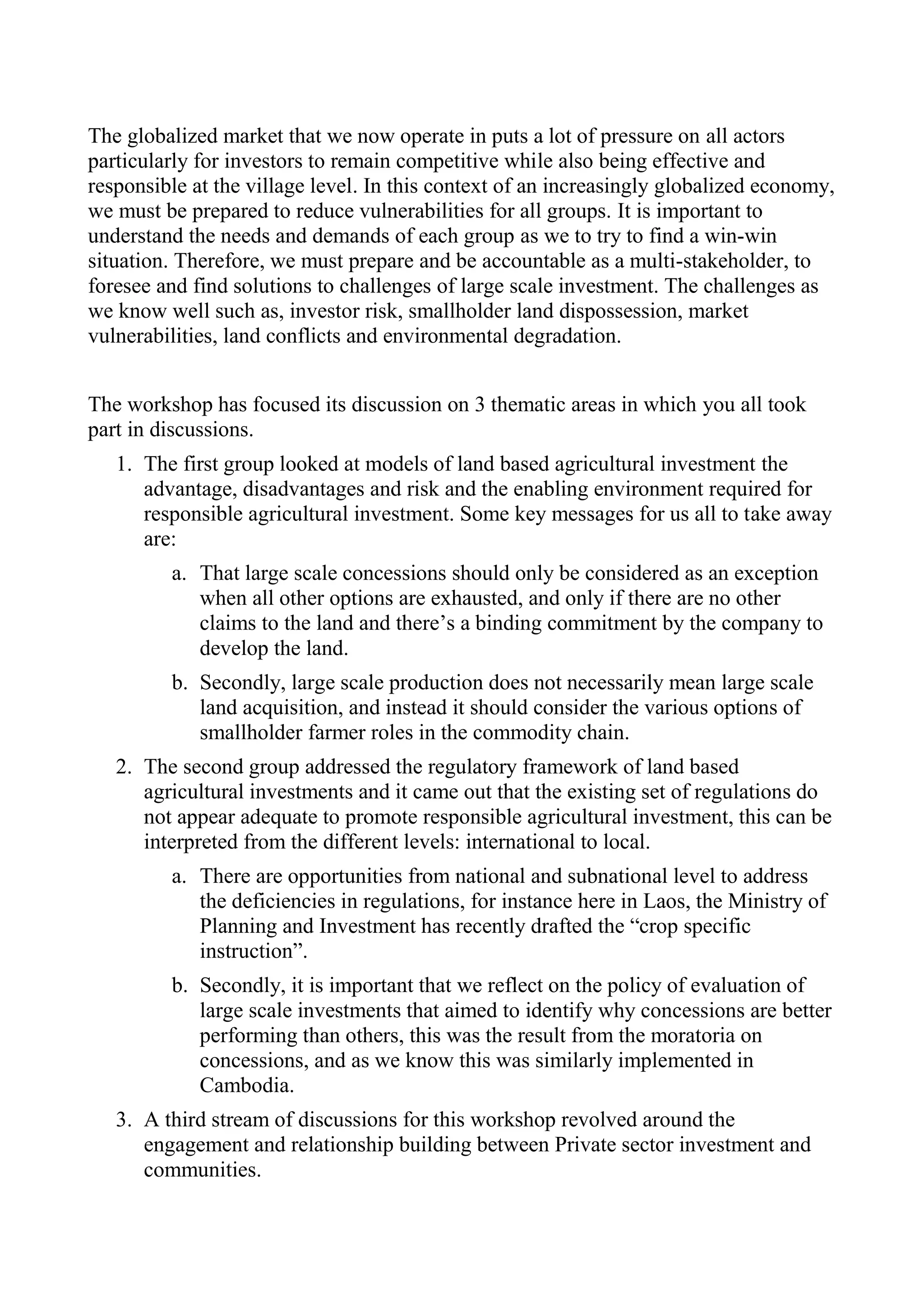 Closing remarks final | PDF