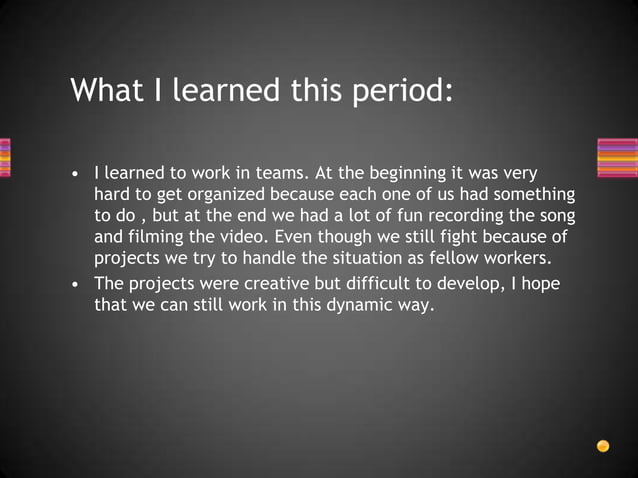 Closing slide ( 1st period ) | PPT