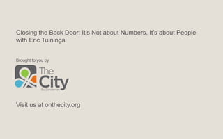 Closing the back door | PDF