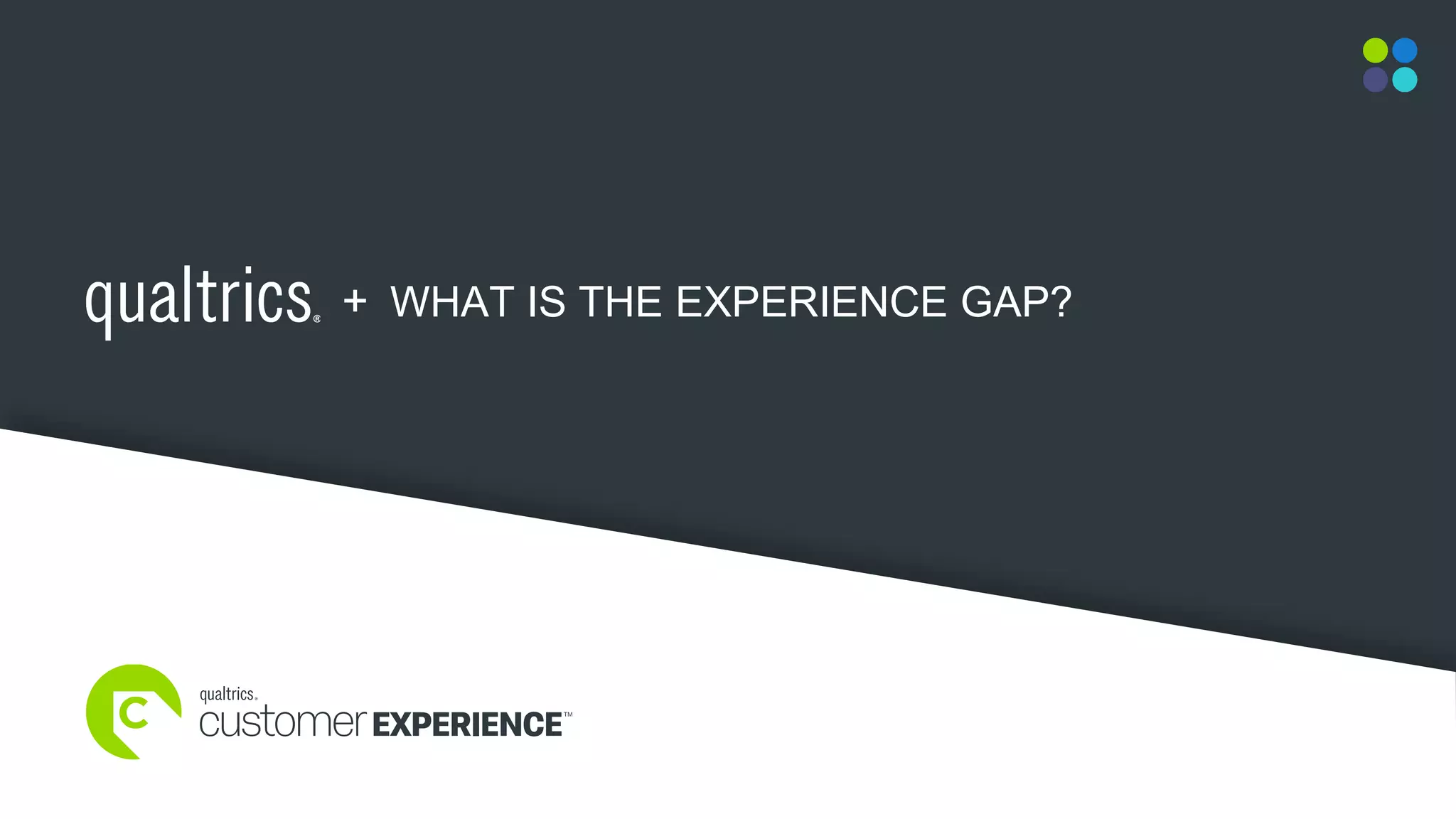 Closing the Experience Gap with Qualtrics XM | PPTX