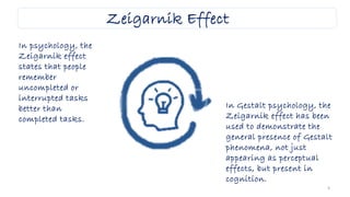 Closing the loop zeigarnik effect | PDF